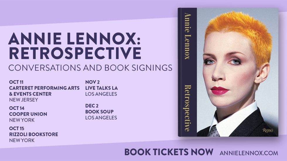 USA book launch events announced for Annie Lennox: Retrospective ...